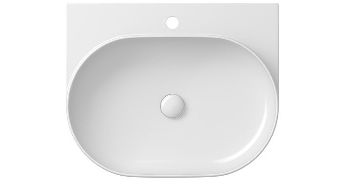 Davoli 600mm Wall Hung Basin, Support Arm and Waste