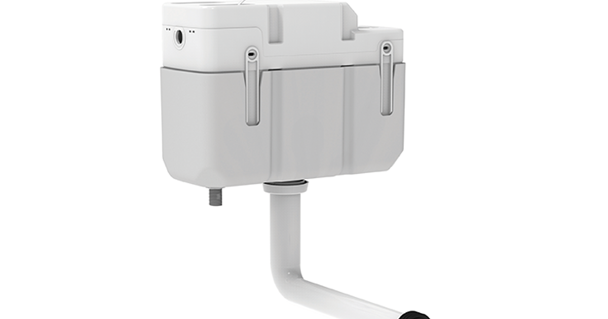 Rocco2 WC Unit Concealed Cistern with Flush Button