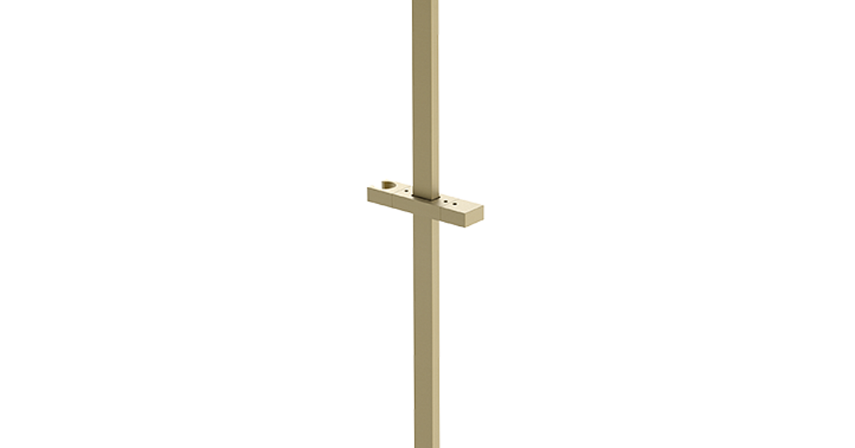 Vario Square Riser Rail with integrated outlet