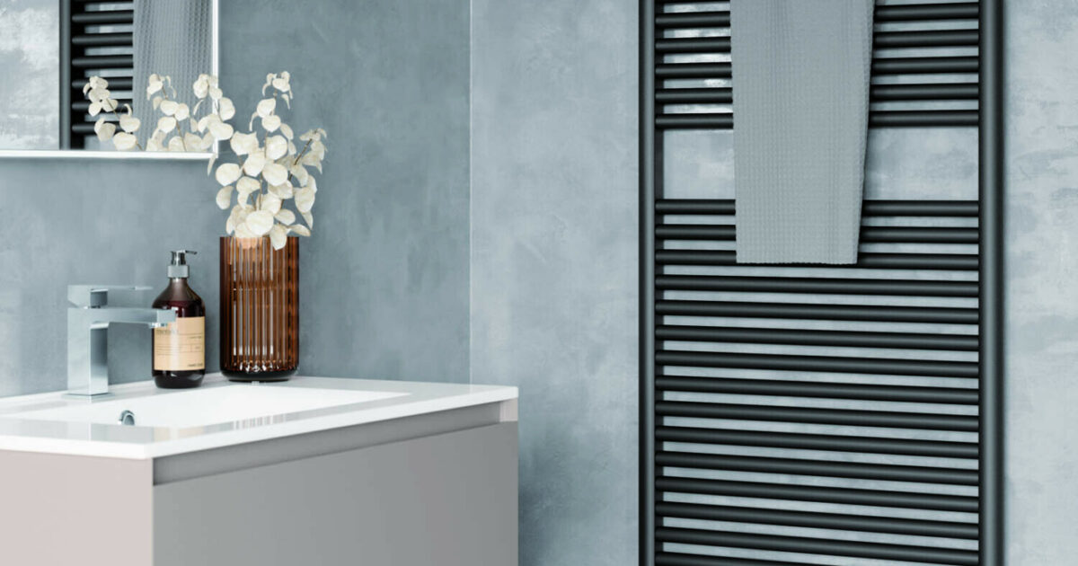 Hugo2 Towel Radiator - Anthracite